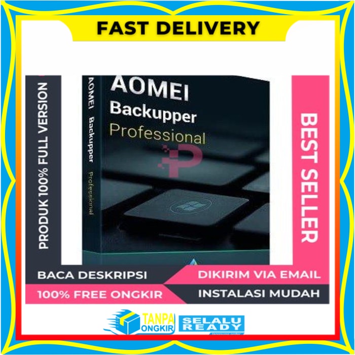 Jual ATAR - PRO LIFETIME AOMEI Backupper 6 Pro Aplikasi Back Up dan Recovery Data Hard Disk ...