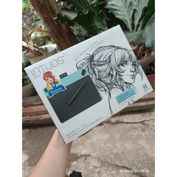 Jual Wacom intuos draw CTL490 CTL 490 small pentab drawing tablet not CTH one medium 472 bamboo ...