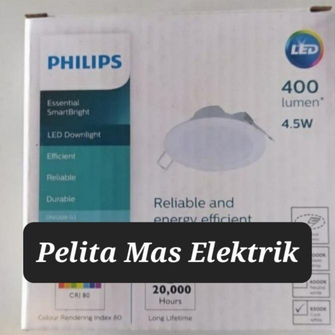 Jual ris Philips LED Downlight DN020B Gen3 4,5 Watt 3,5 inch | Shopee ...