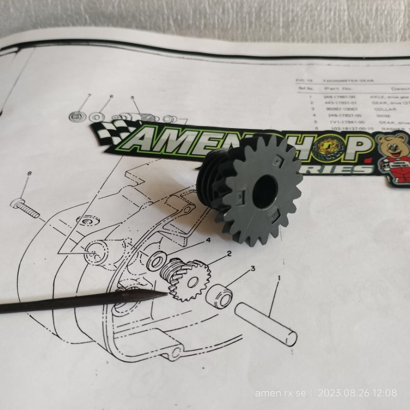 Jual gigi rpm rxking / rx spesial / rxk ( ckd / lokal ) | Shopee Indonesia