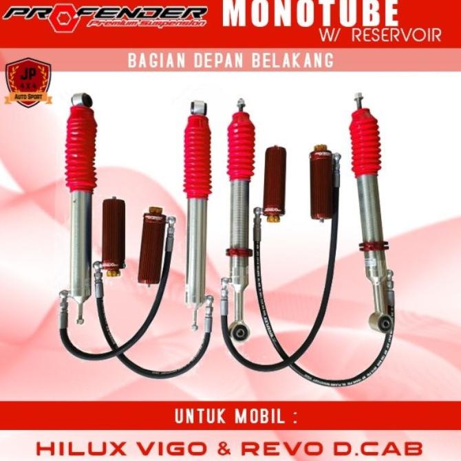 Jual Profender Coilover Monotube 8 Step + Reservoir Dcab Hilux Vigo Revo Original | Shopee Indonesia