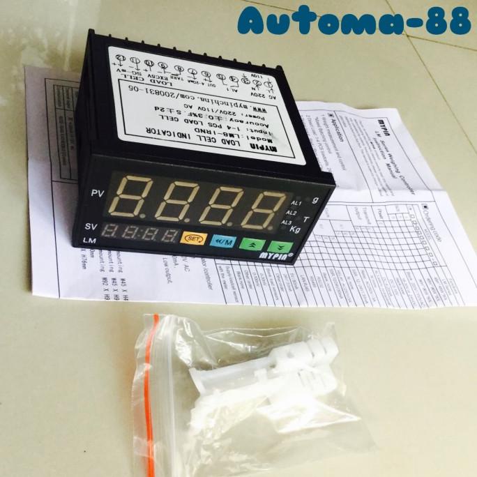 Jual Loadcell Controller Output 4-20mA Load cell Transmitter Indicator | Shopee Indonesia