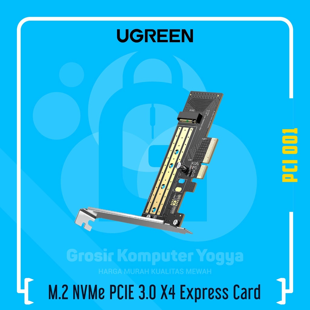 Jual Ugreen M.2 NVMe PCIE 3.0 X4 Express Card SSD Expansion Adapter ...
