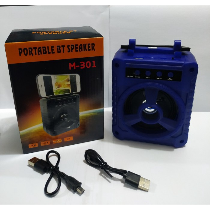 Jual speaker bluetooth bass Mini M301 Kotak Musik M 301 Spiker M301 ...