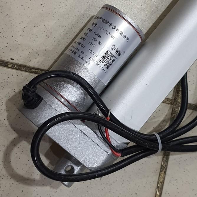 Jual Motorized Electric Actuator Rod Telescopic Dc - 12 Volt Push Pull ...