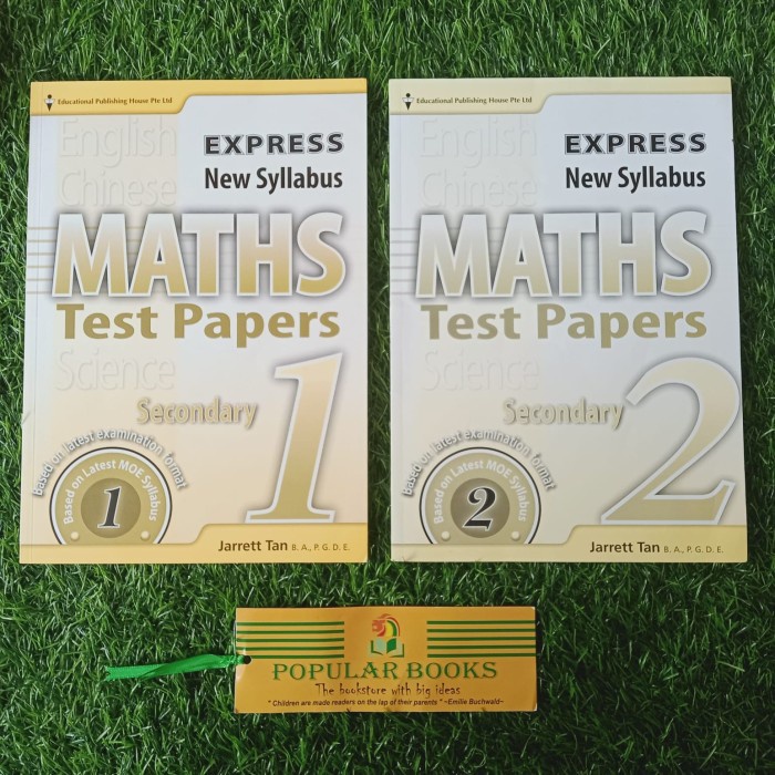Jual Sale! Secondary Maths Test Paper | Shopee Indonesia