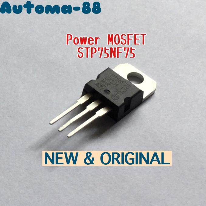 Jual MOSFET STP75NF75 P75NF75 TO-220 MOS Inverter 75N75 N-Channel ...