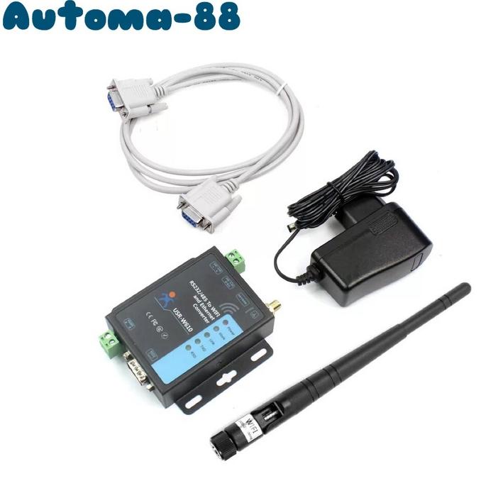 Jual Industrial Wireless Wifi Ethernet to serial RS-232 RS-485 ...