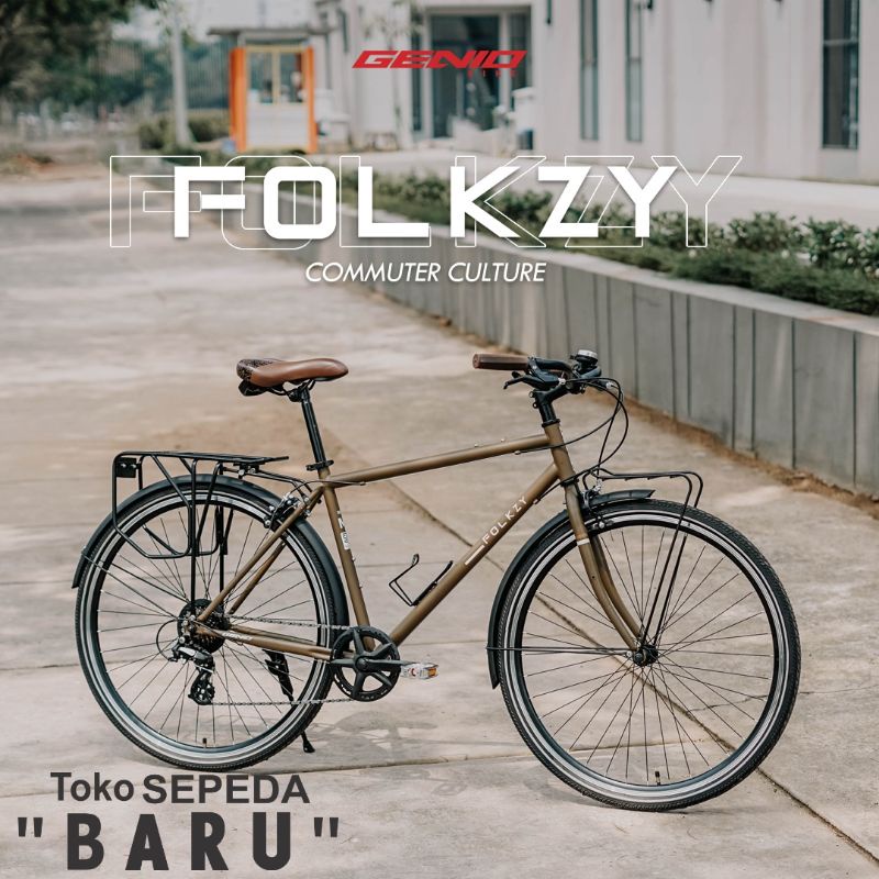 Jual TB - Sepeda Komuter GENIO FOLKZY Commuter Bike 700" | Shopee Indonesia