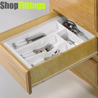 Jual Modelline Rak Sendok Plastik Laci Dapur Kitchen Drawer Cutlery ...