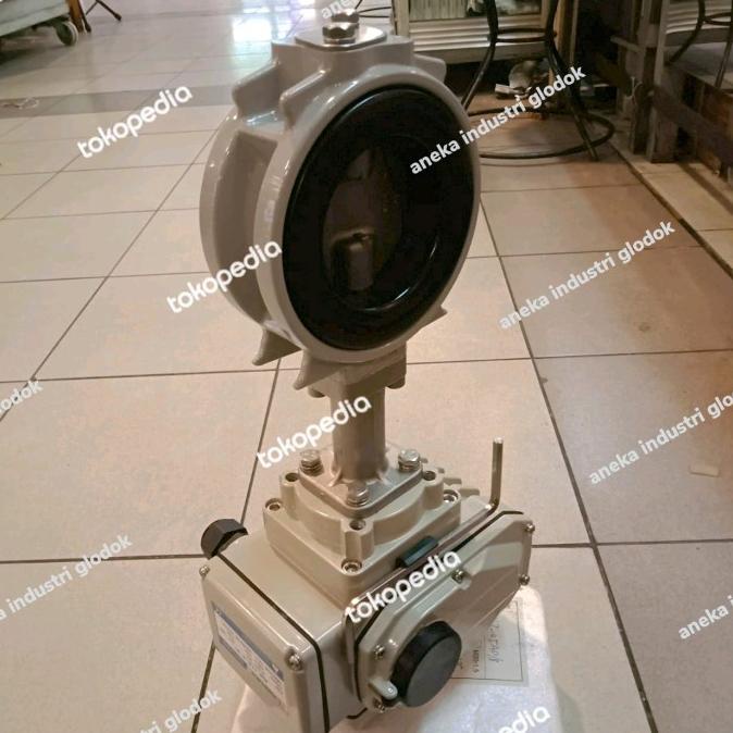 Jual Motorized Electric Actuator Butterfly Valve Kitz 6 Inch | Shopee ...