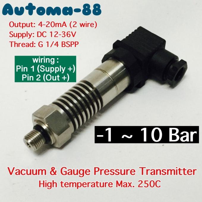 Jual Vacum Vacuum Vakum Absolute Pressure Transmitter -100kPa ~ 1MPa 4 ...