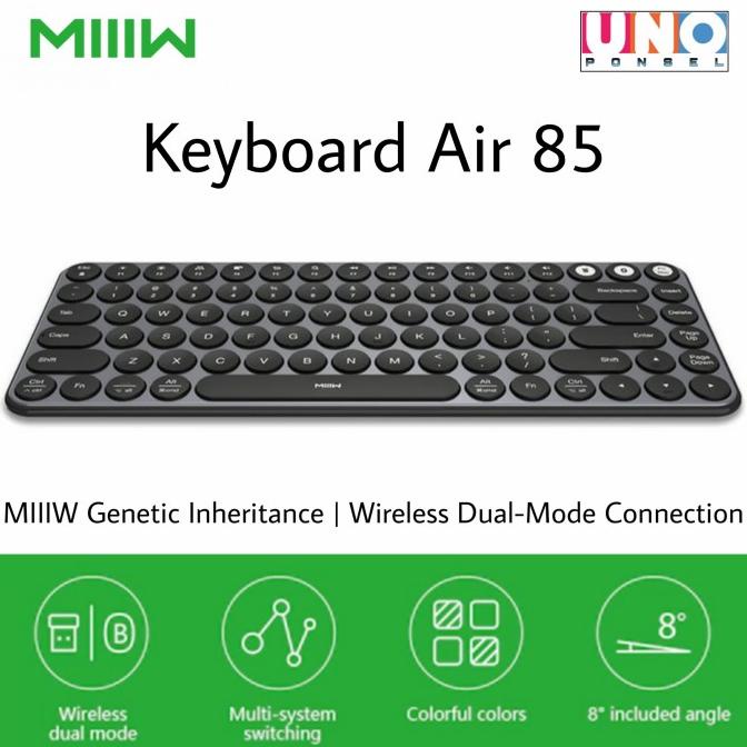Jual Miiiw Keyboard Air 85 Key Dual Mode Wireless Miiw | Shopee Indonesia