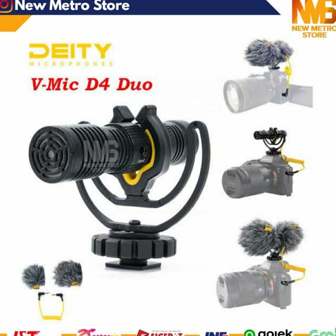 Jual Deity Microphones V-Mic D4 DUO Dual-Capsule Micro Camera-Mount ...