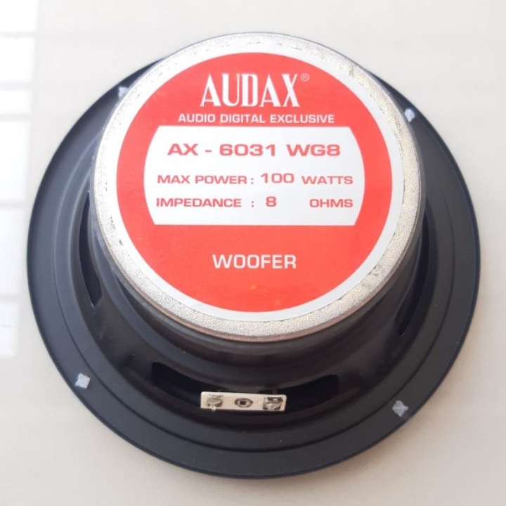 Jual Seller AUDAX Speaker 6 Inch Daya 100 Watt Woofer AX-6031 ASLI ...