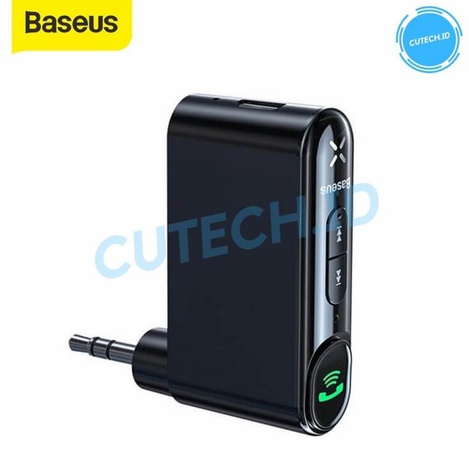 Jual Baseus Car Bluetooth Receiver Aux 3.5Mm Wireless Audio Receiver ...