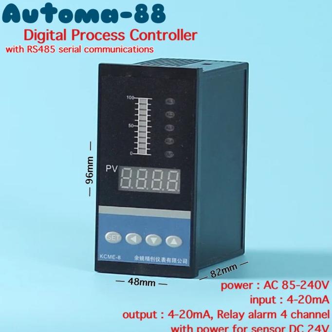 Jual Digital Process Controller input/output 4-20mA with RS485 serial port | Shopee Indonesia