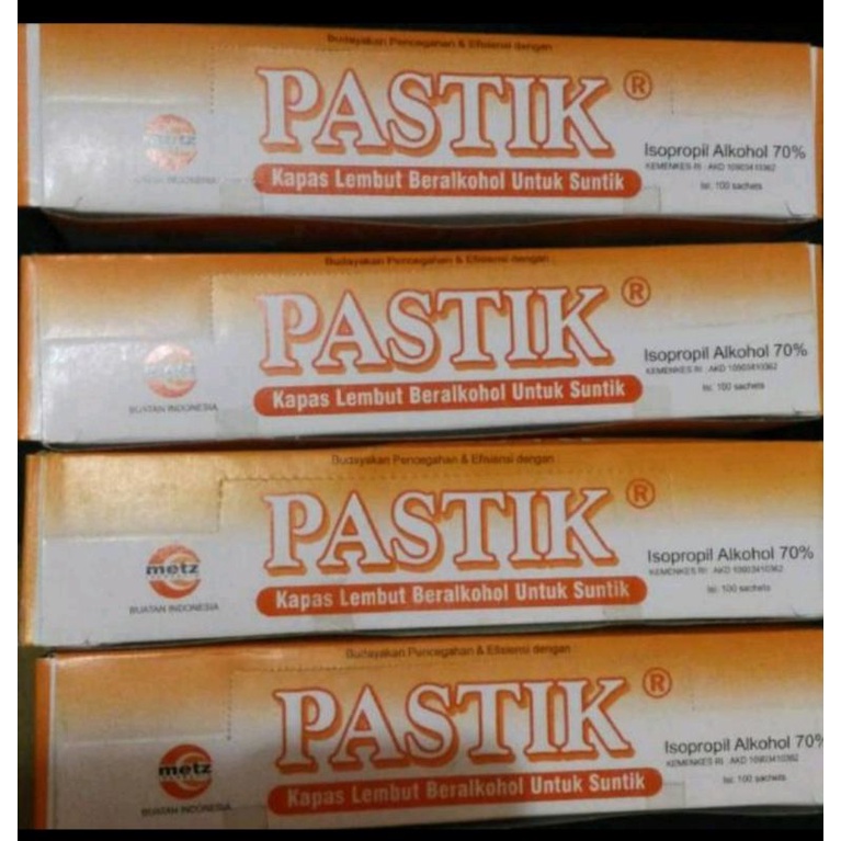 Jual Pastik alkohol swab | Shopee Indonesia