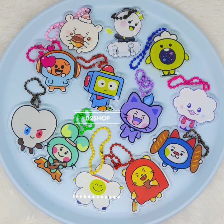 Jual Harga Murah Keychain Truz Treasure Gantungan Kunci Hikun Baru ...