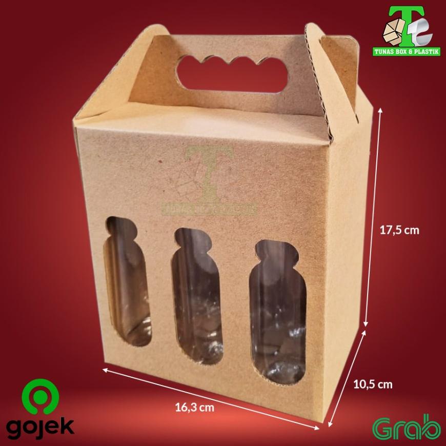 Jual TERBARU KARDUS MINUMAN BOTOL | BOX HAMPERS MINUMAN BOTOL | 1 PACK ...