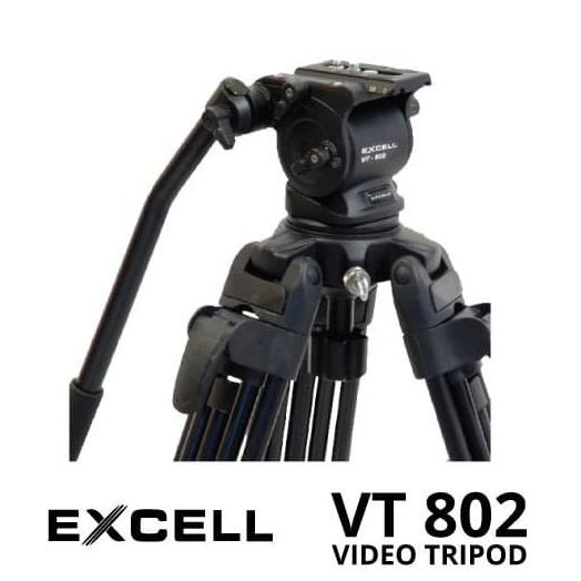 Jual Tripod Excell VT 802 / Excell VT-802 Professional Camcorder ...