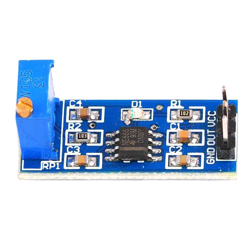 Jual &Pulse Generator Module Single Channel Signal Output NE555 Chip Module Power Indicator ...