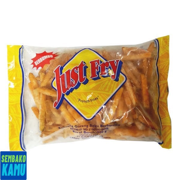Jual Just Fry French Fries Seasoned 900 gr - Kentang | Shopee Indonesia