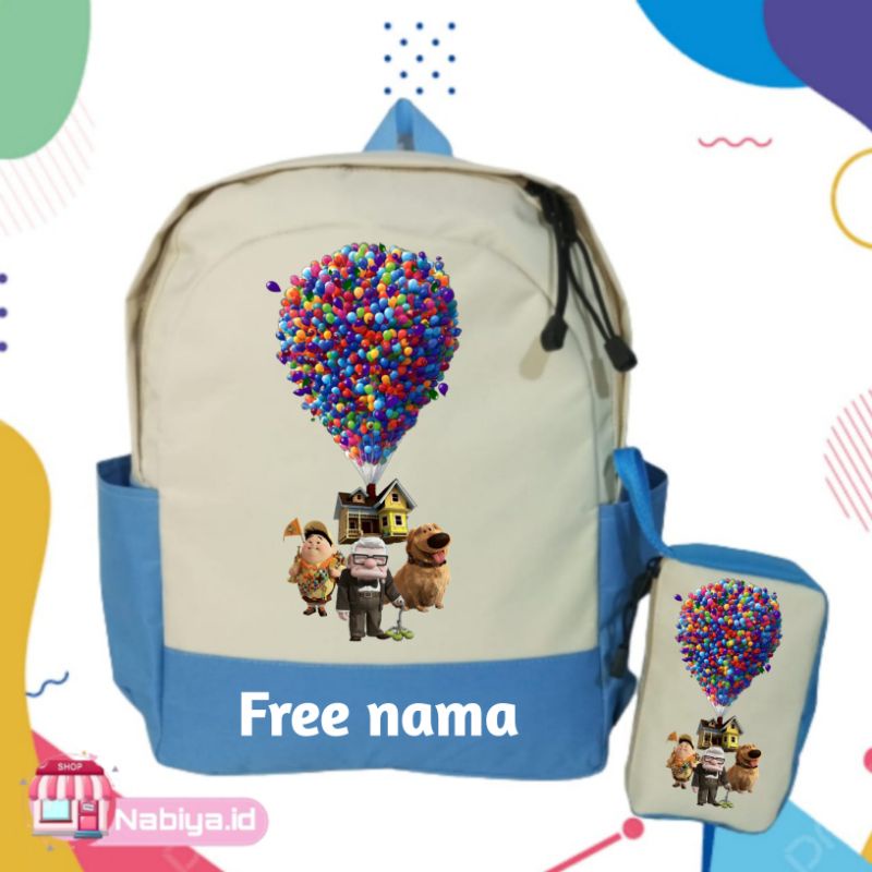 Jual TAS RANSEL BACKPACK ANAK SEKOLAH COSTUME GAMBAR KARTUN UP RUSSEL ...