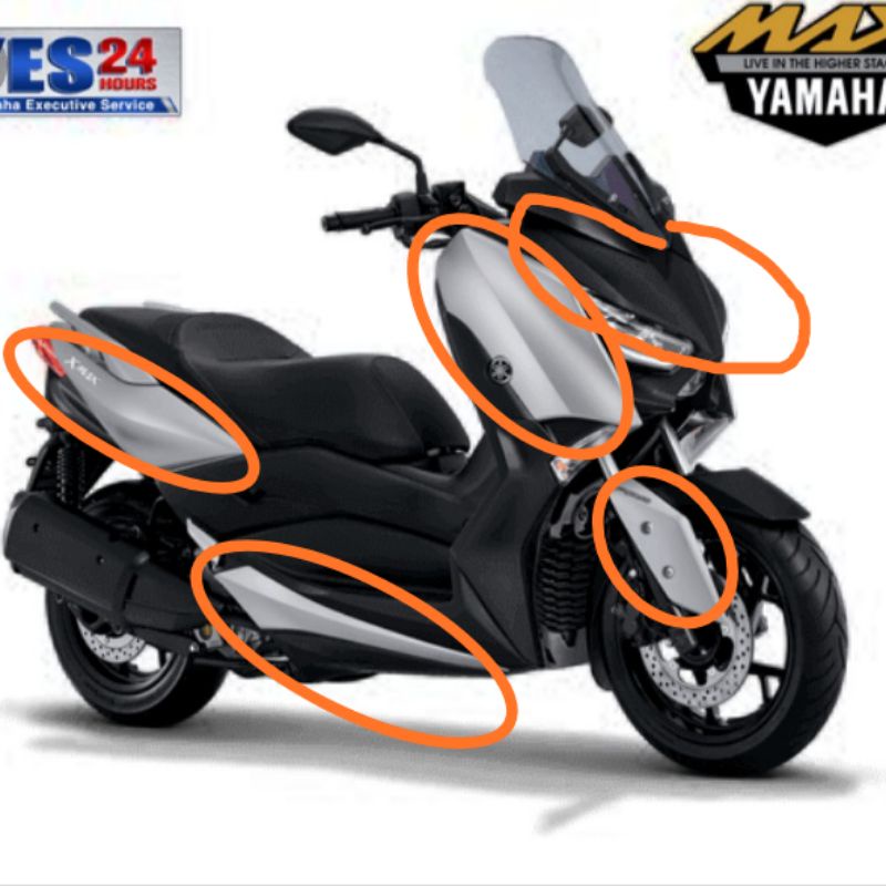 Jual body xmax second+repaint | Shopee Indonesia