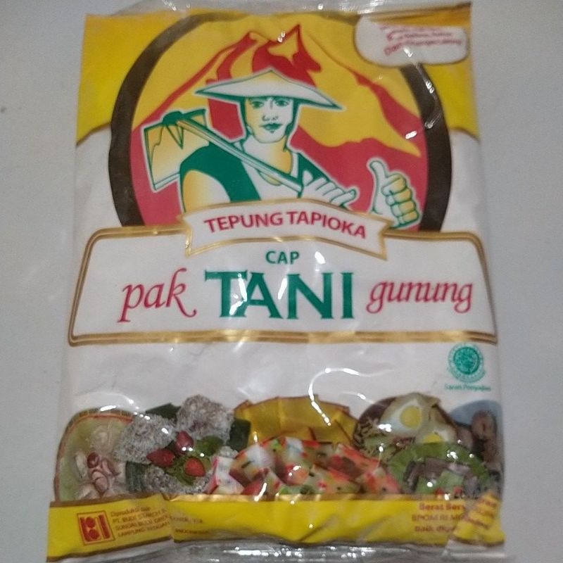 Jual Tepung Tapioka pak tani gunung 500 gram | Shopee Indonesia
