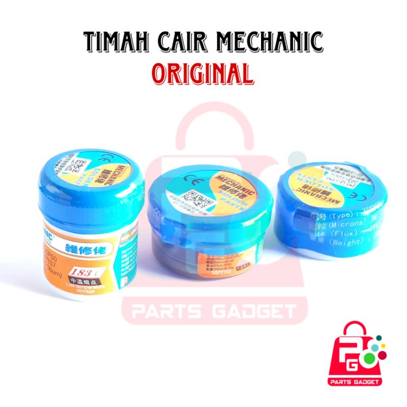Jual Timah Pasta Timah Cair Solder Mechanic Original Soldering Wire ...