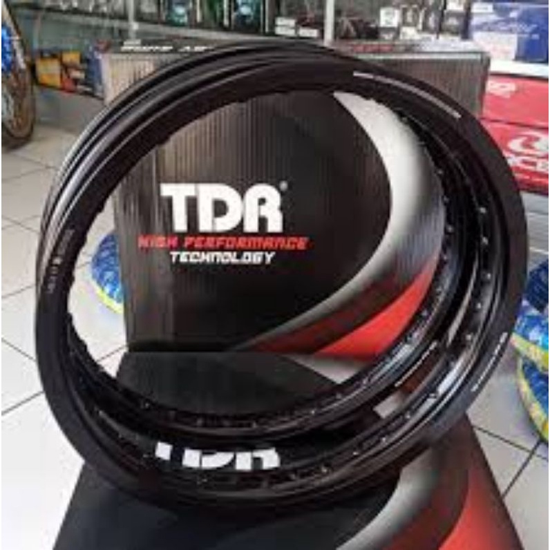 Jual Velg TDR racing alumunium ring 17 ukuran 140, 160, 185, 215 Black ...