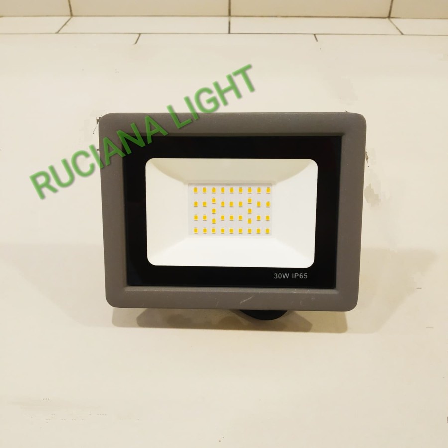 Jual Lampu Sorot Fantas/Lampu Tembak/Flood Light Led 30w 30watt (Minimalis) | Shopee Indonesia