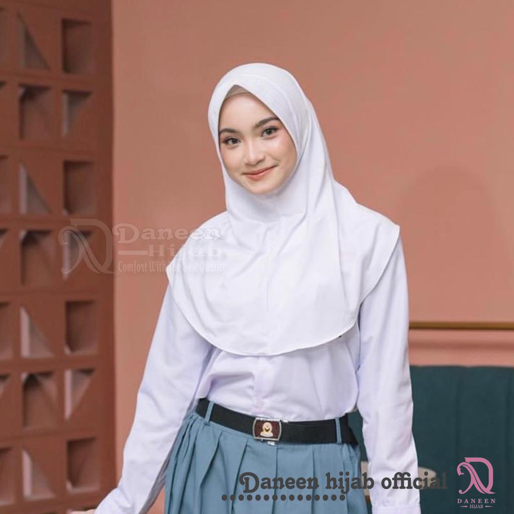 Jual Hijab Sekolah SMA Dan SMP /Hijab Pinguin// Jilbab Sekolah Jersey ...