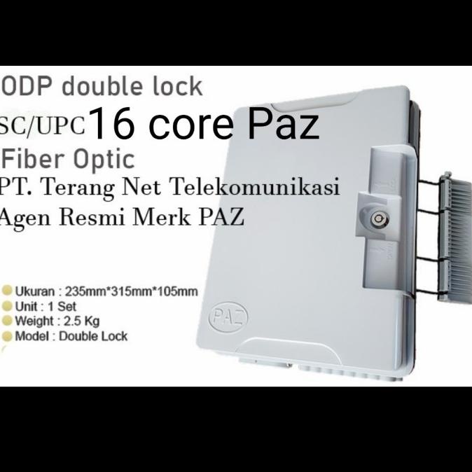 Jual PAZ ODP TIANG 24 CORE ADAPTOR SC/UPC FIBER OPTIK PAS | Shopee ...