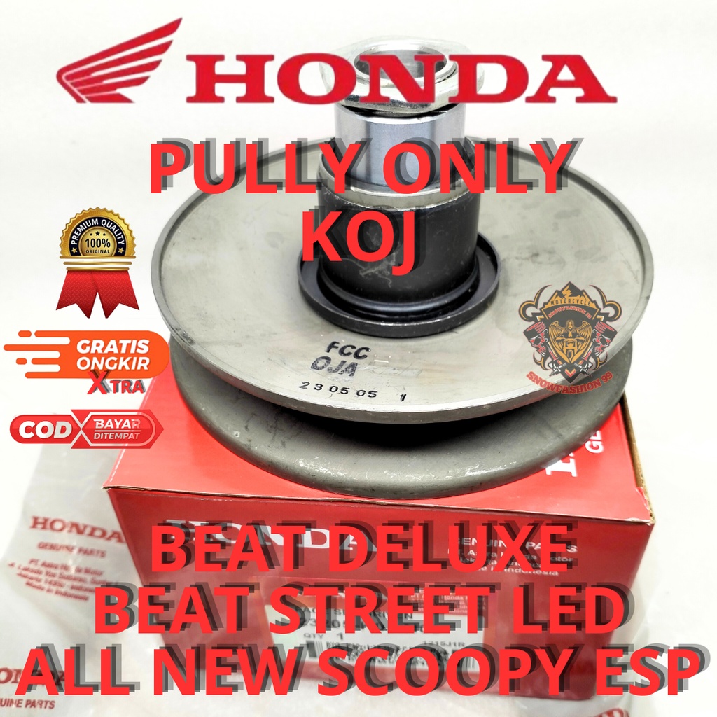 Jual PULLY ONLY HONDA BEAT KOJ PULY ONLY SCOOPY ,BEAT DELUXE ,BEAT ...