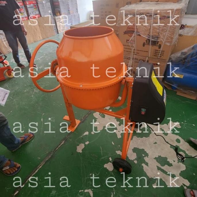 Jual MESIN PENGADUK SEMEN MOLEN CONCRETE MIXER 120 LITER KUALITAS TERBAIK | Shopee Indonesia