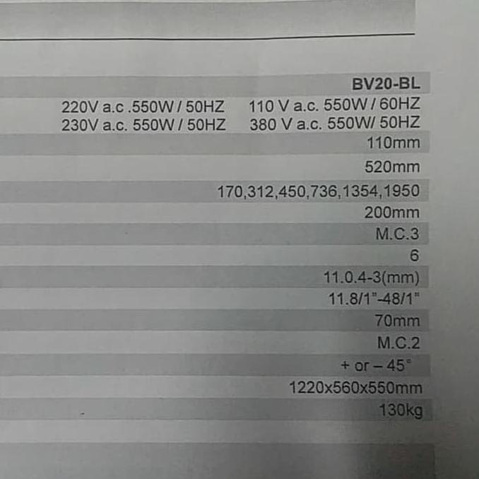 Jual Mesin Bubut BV 20L Long 52 Cm ( Bench Lathe ) BV20L BUBUT BV-201L ... Jual Mesin Bubut BV 20L Long 52 Cm ( Bench Lathe ) BV20L BUBUT BV-201L ...