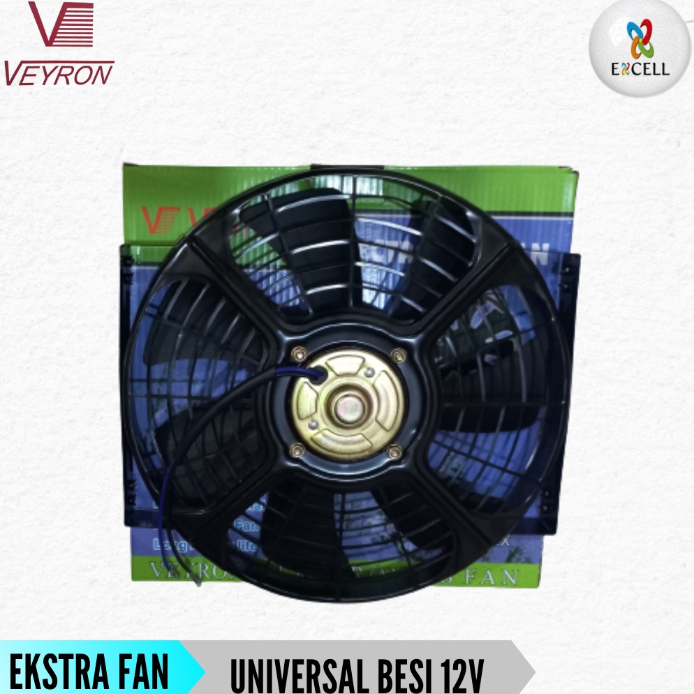 Jual Produk Extra Fan Kipas motor Ac mobil Universal kondensor radiator ...