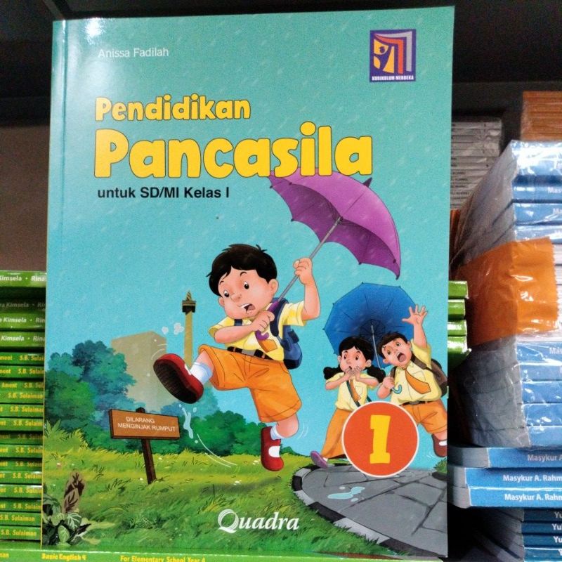 Jual pendidikan Pancasila kelas 1 SD penerbit Quadra kurikulum merdeka | Shopee Indonesia