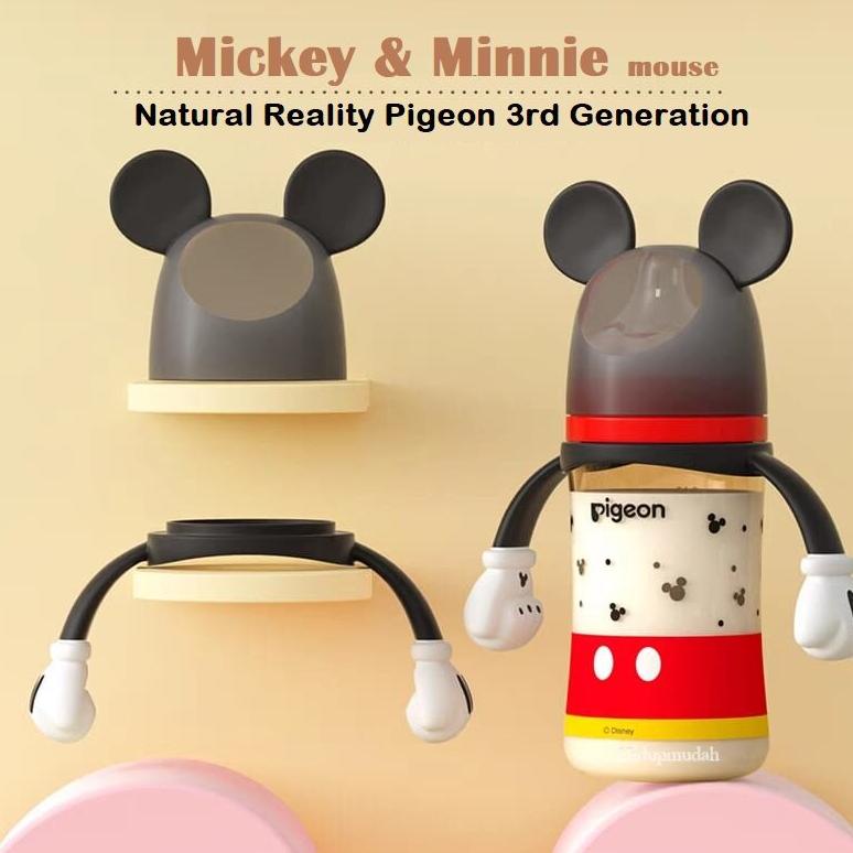 Jual TERBAIK NEW DISNEY SERIES !! PIGEON GEN 3 WIDE NECK PPSU DAN GLASS (GRATIS SIKAT BOTOL ...