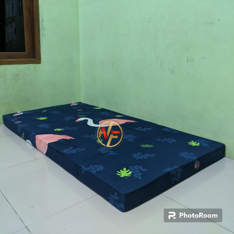 Jual kasur busa murah berkualitas+sprei buat 1 orang ukuran 180×80×10 ...