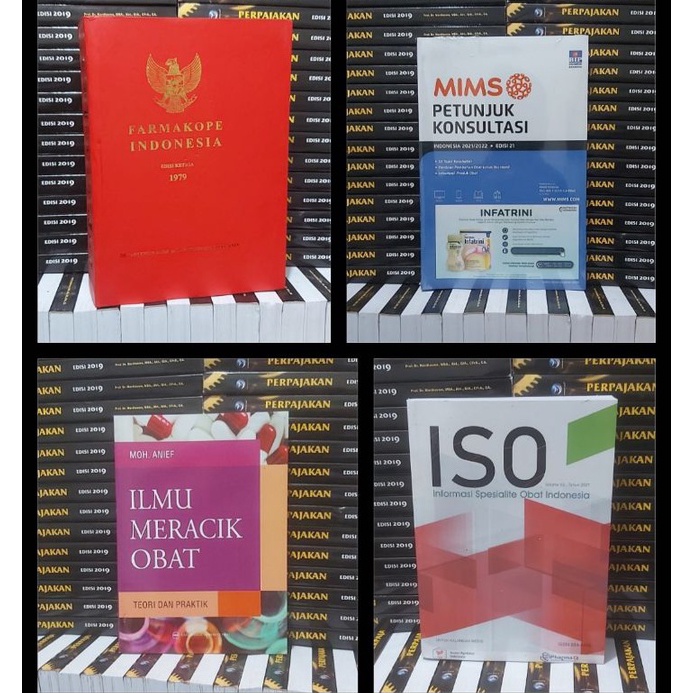 Jual 72 ISO Obat Volume 53 Tahun 2021 + Mims + Meracik Obat + Farmakope ...