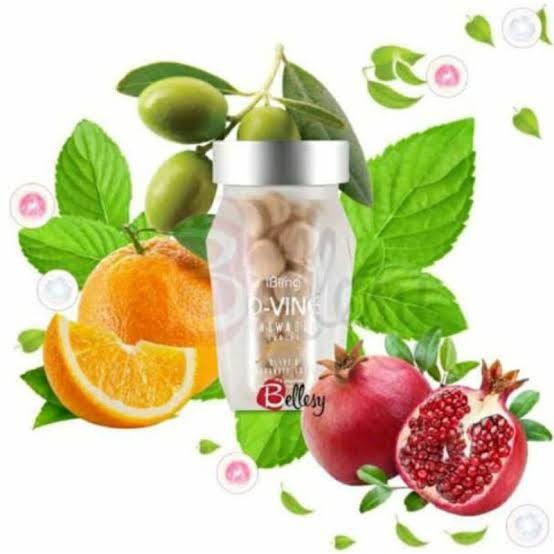 Jual Dvine D Vine Permen Collagen Terbaik 100% Original Dvine Isi 30 ...