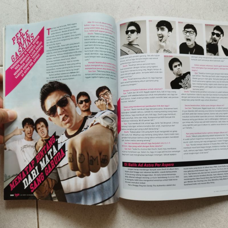 Jual Artikel panjang Pee Wee Gaskins, konser Ian Brown & All Time Low ...