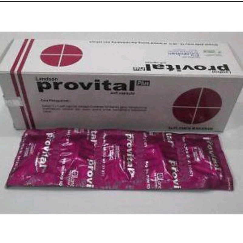 Jual Provital Plus Strip isi 5 Capsule | Shopee Indonesia
