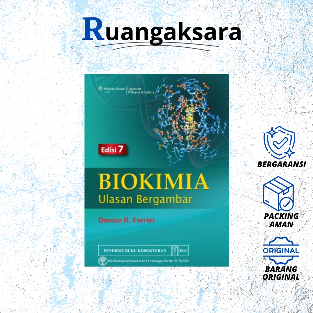 Jual Biokimia Ulasan Bergambar, Ed. 7 Ferrier | Shopee Indonesia