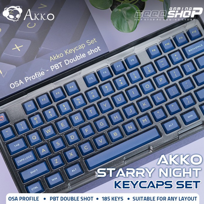 Jual Akko OSA Keycaps Set Starry Night - Keycaps | Shopee Indonesia