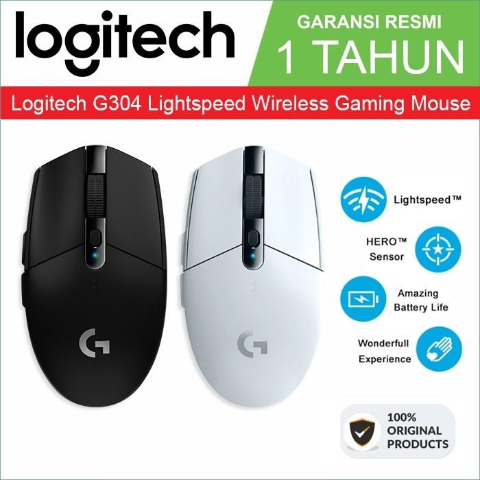Jual LOGITECH G304 / G 304 LIGHTSPEED WIRELESS GAMING MOUSE GARANSI ...