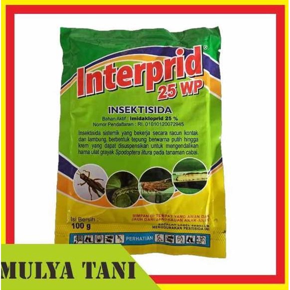 Jual ~^~^~^] Insektisida Interprid 25 WP 100 Gram | Shopee Indonesia